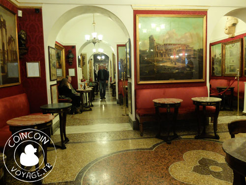 Antico Caffè Greco à Rome - Coincoin voyage