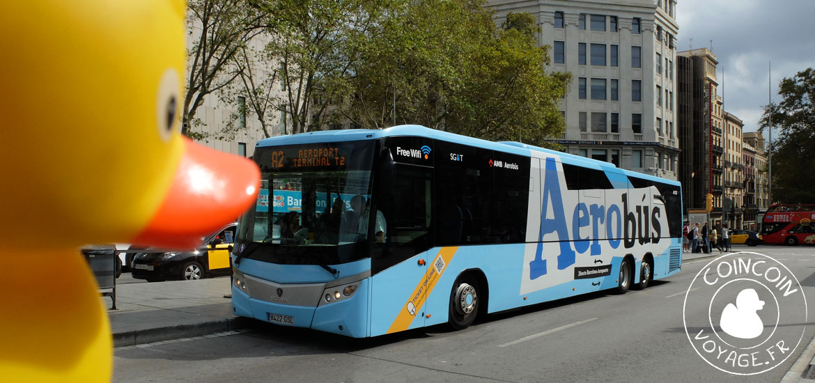 Le bus express Aerobus entre l'aéroport El Prat et Barcelone - Coincoin ...