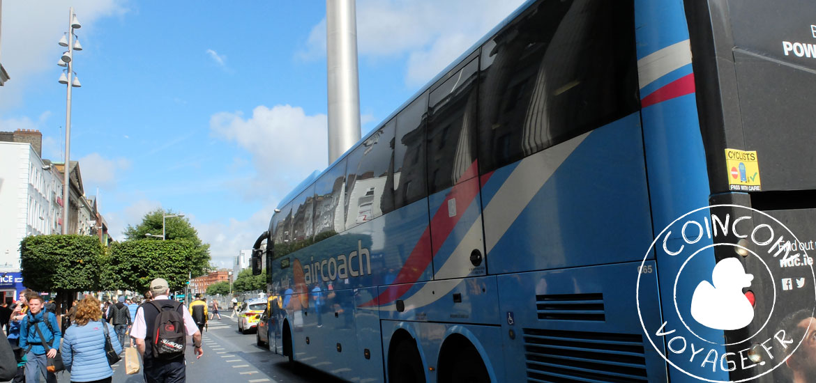 La compagnie de bus AirCoach à Dublin - Coincoin voyage