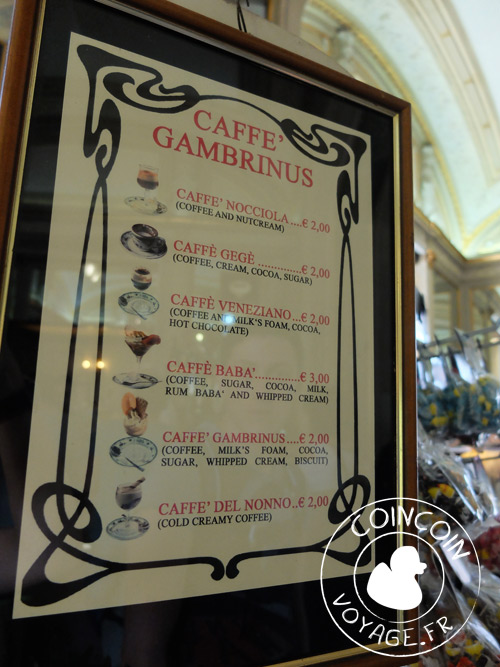 Gran Caffé Gambrinus à Naples - Coincoin voyage