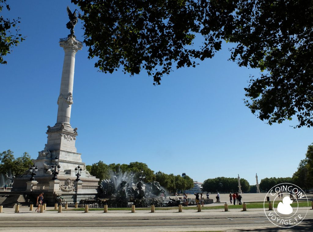 place des quinconces bordeaux - Coincoin voyage